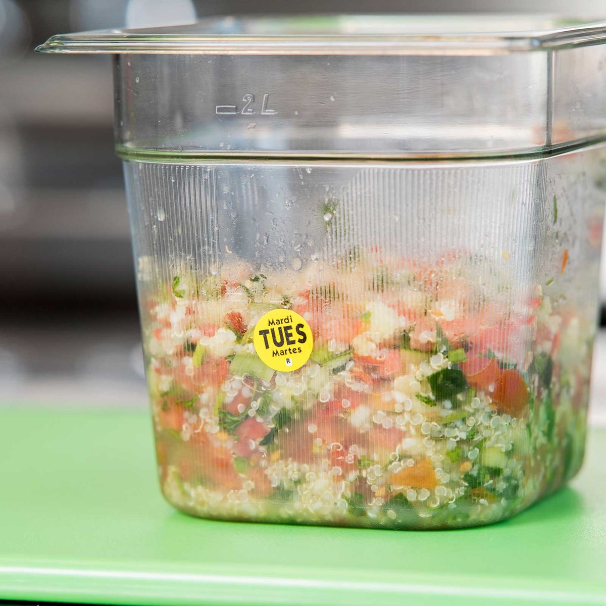 National Checking Company Dateit Yellow Trilingual Removable Label - T ...