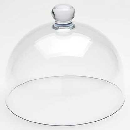 American Metalcraft Lift Collection Clear Polycarbonate Dome Plate Cov ...