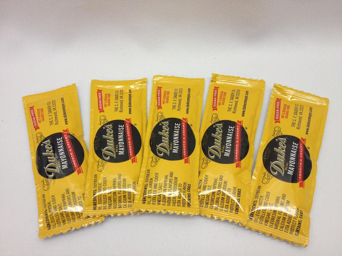 Dukes Mayonnaise, 12 Gram -- 200 per case. – Food Service Rewards