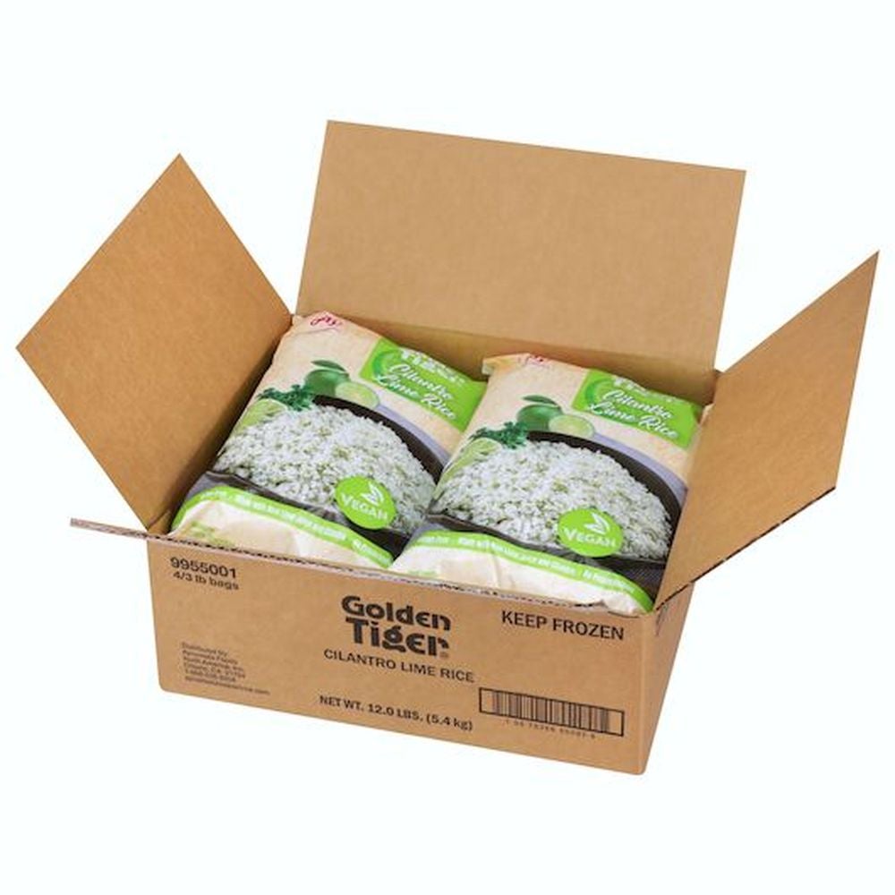 Golden Tiger Cilantro Lime Rice - Sample, 3 Pound -- 4 per case – Food ...