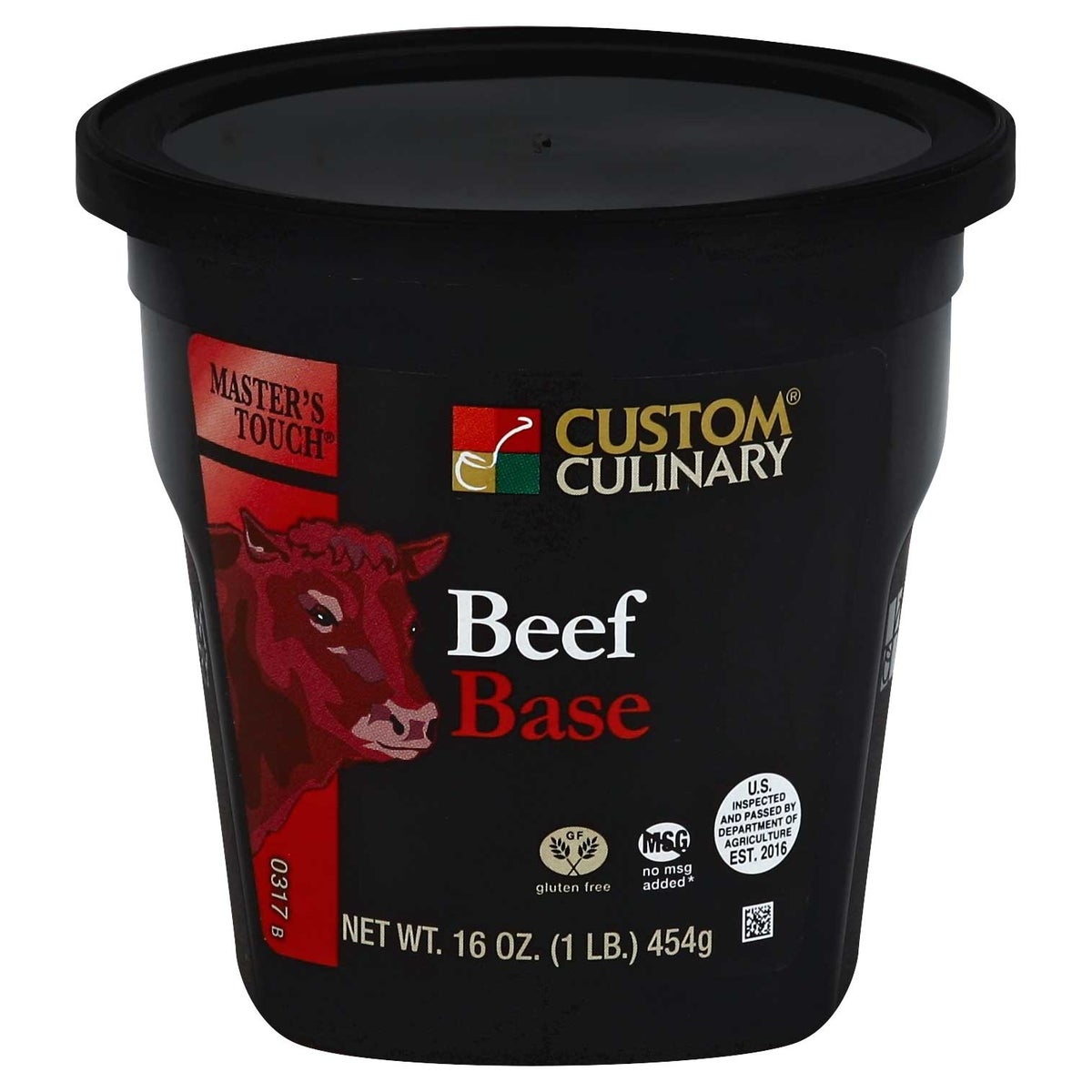 Custom Culinary Masters Touch Beef Base, 1 Pound -- 6 per case. – Food ...