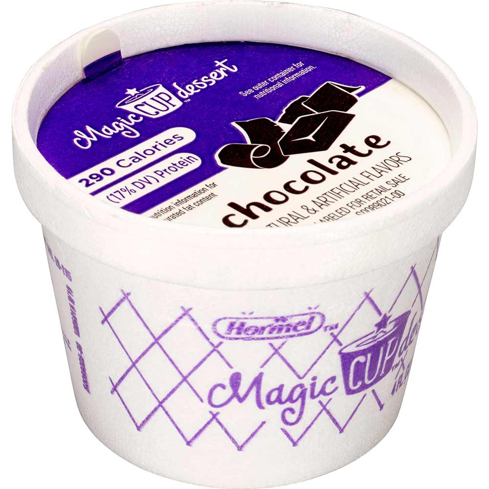 Magic Cup Fortified Nutrition Chocolate Snack, 4 Ounce -- 48 per case ...