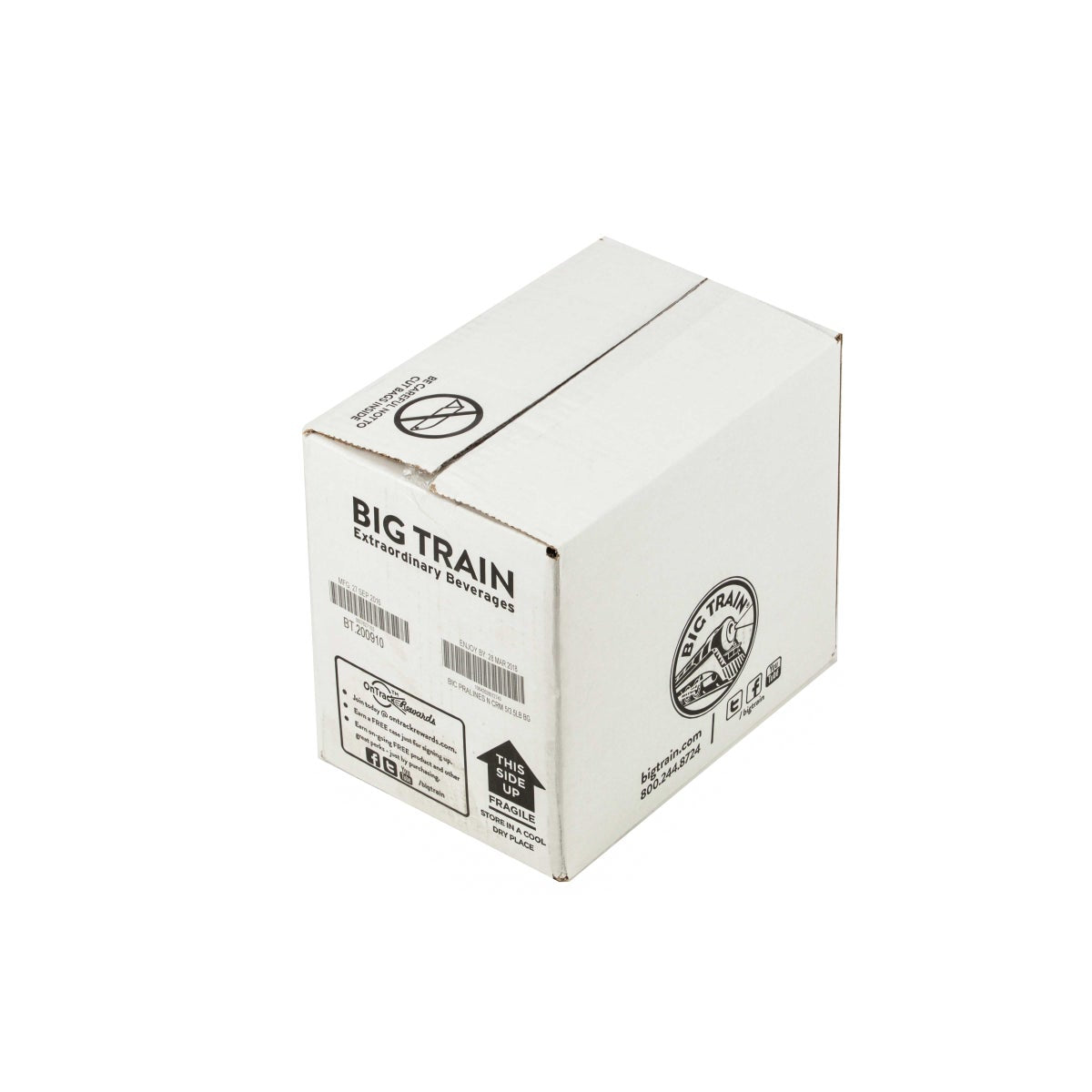 Big Train Pralines N Cream Blended Ice Coffee Mix, 3.5 Pound -- 5 per ...