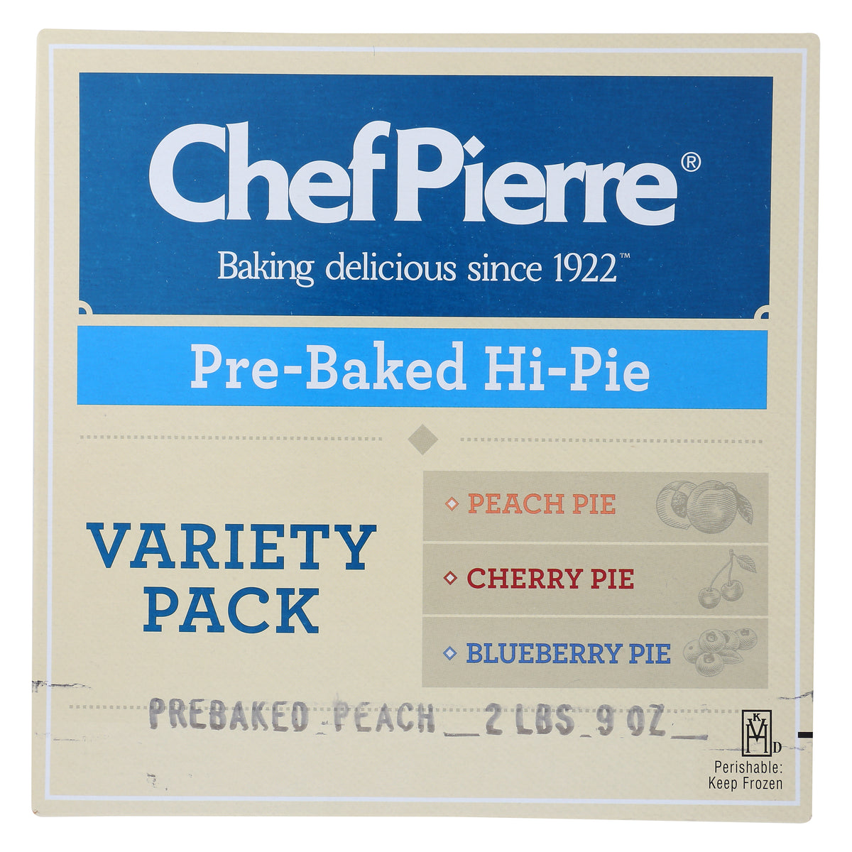Pie Variety Pack Hi Pre-baked 10" – Food Service Rewards