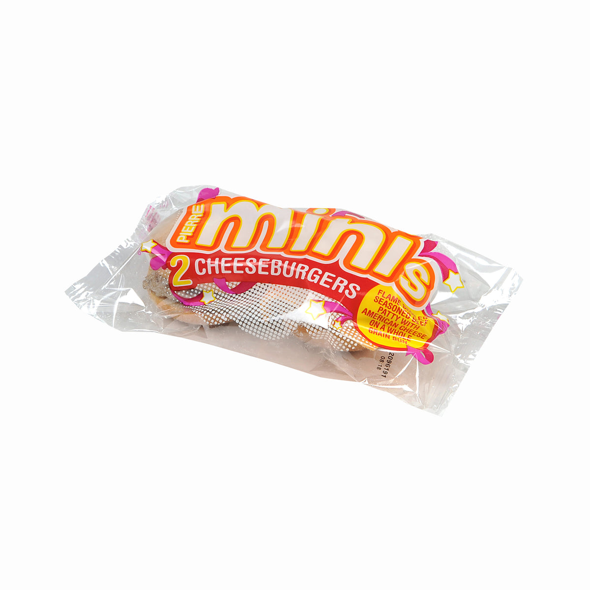 Pierre® SANDWICH MINI TWIN CHEESEBURGER ON A WHOLE GRAIN BUN 2.75 OZ 1 ...