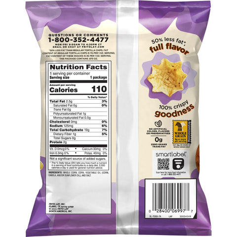 Tostitos Oven Baked Scoops Tortilla Chips, 0.875 Ounce -- 72 per case ...