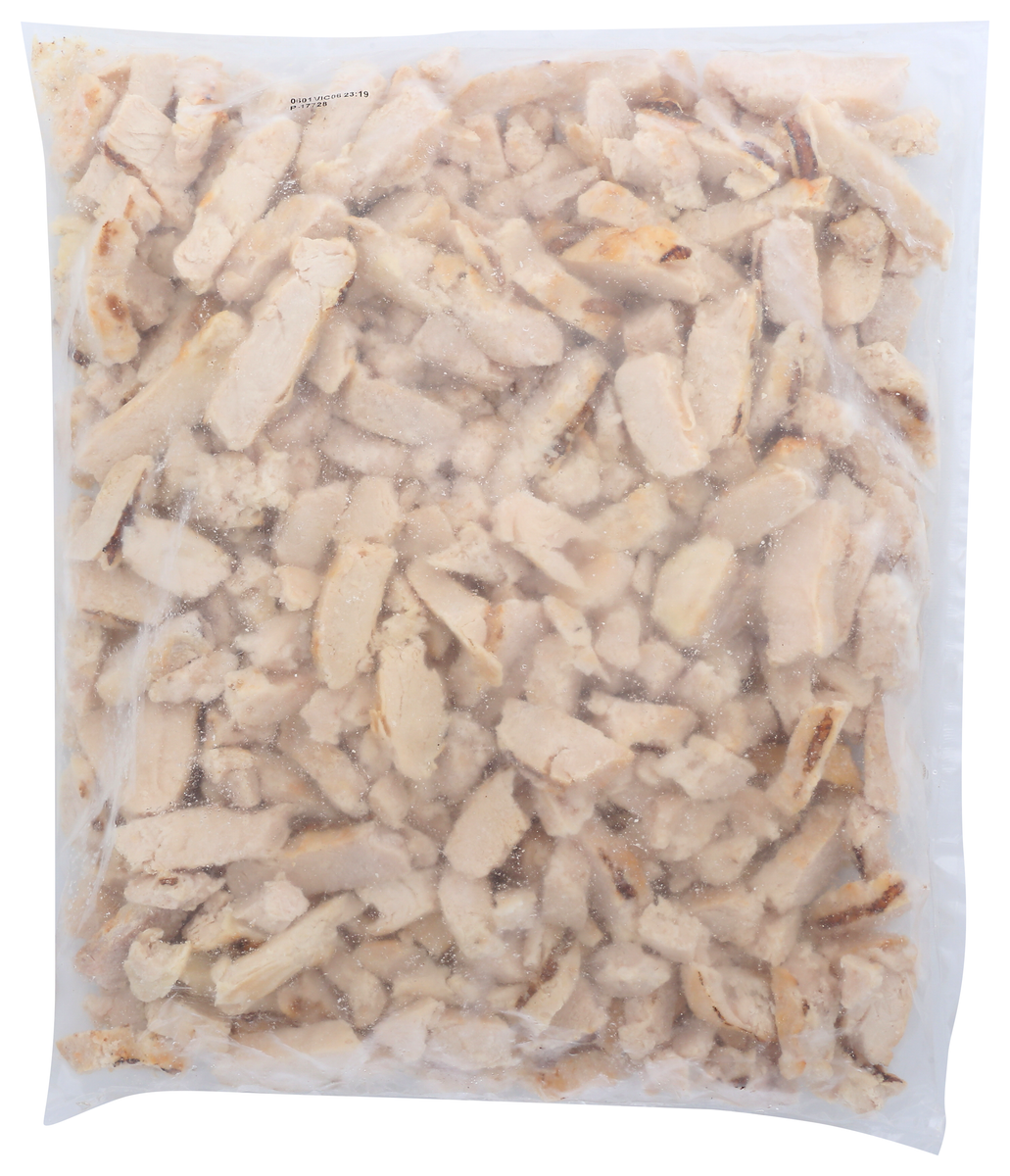 Chicken Breast Strip Boneless Skinless Select Cut Unbreaded Grilled La ...