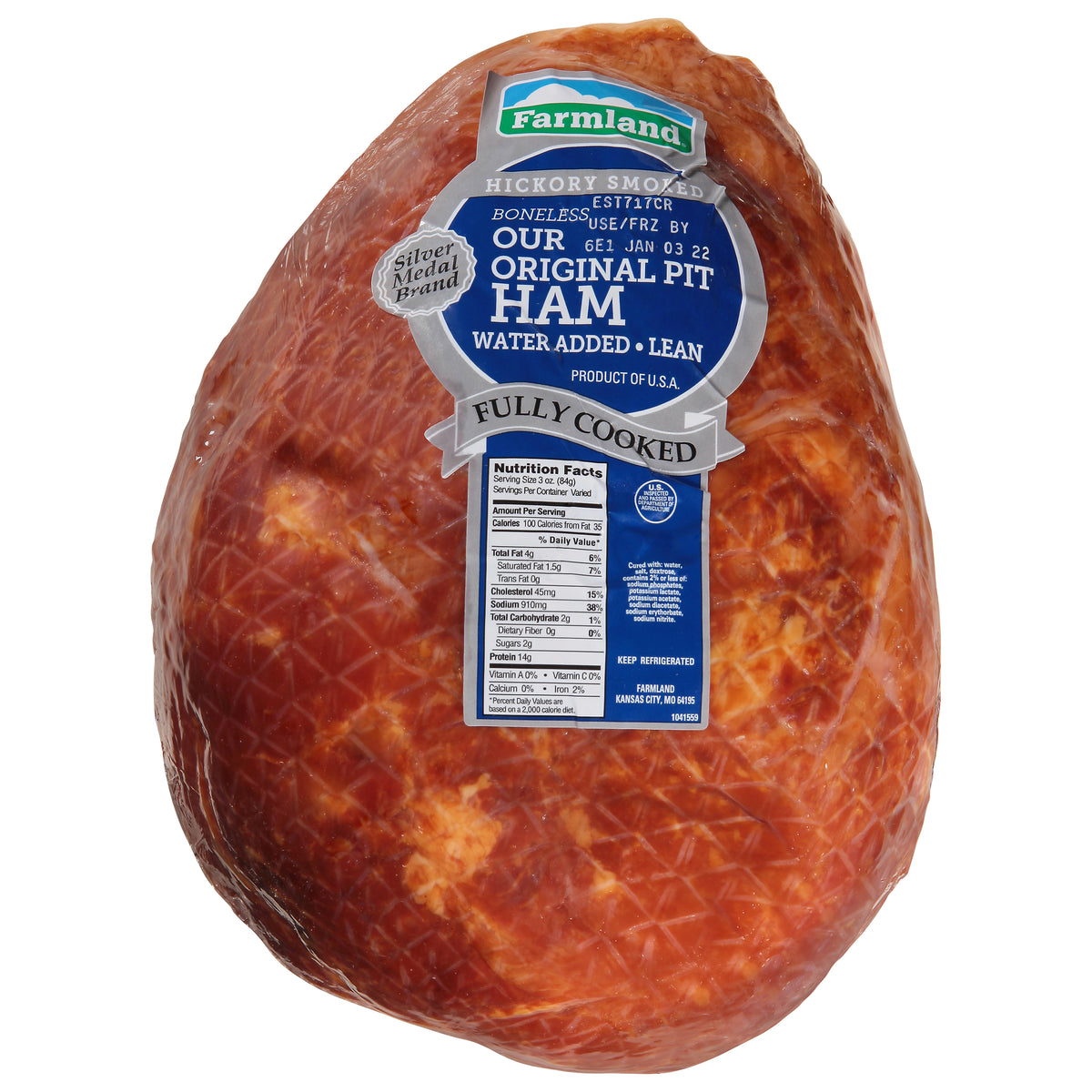 Silver Medal (SF) HAM PIT SMOKED ORIGINAL – Food Service Rewards
