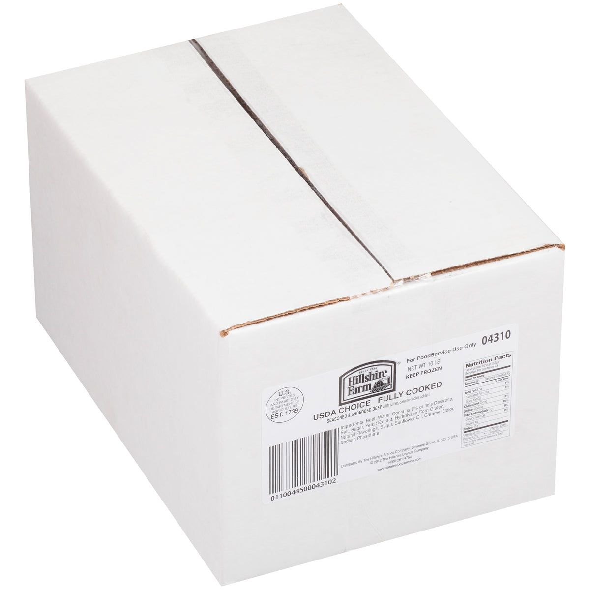 Beef Shredded Frozen – Food Service Rewards