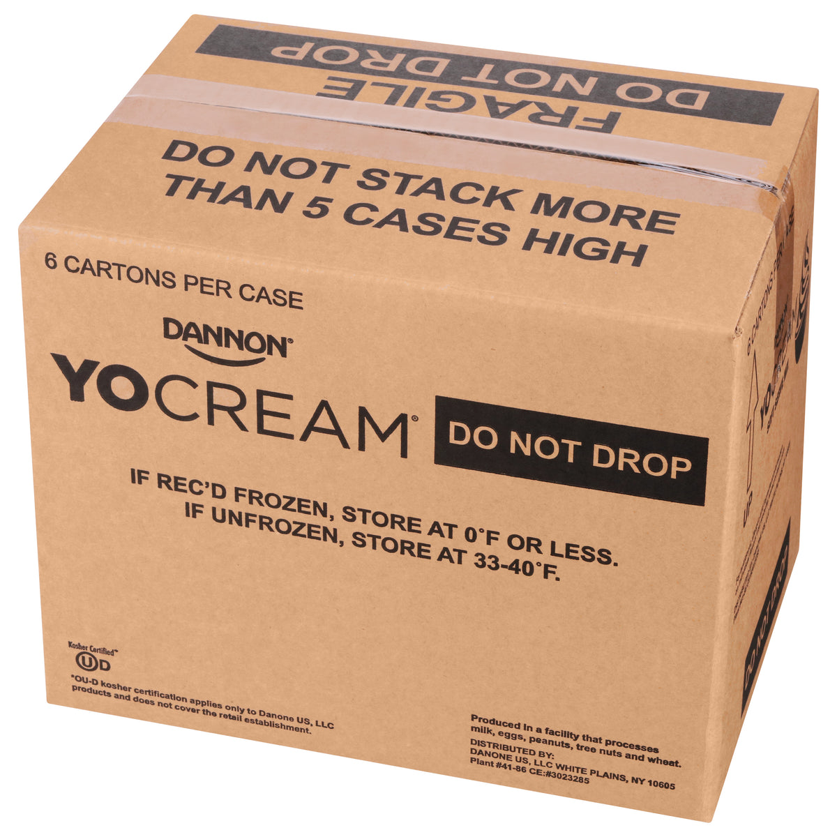 Yocream Yogurt Mix, Alpine Vanilla Nonfat Soft Serve, 64 Ounce -- 6 pe ...