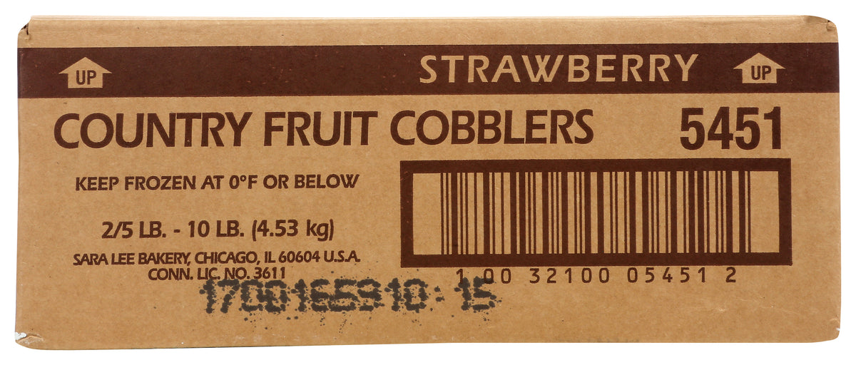 Cobbler Strawberry Country Fruit – Food Service Rewards