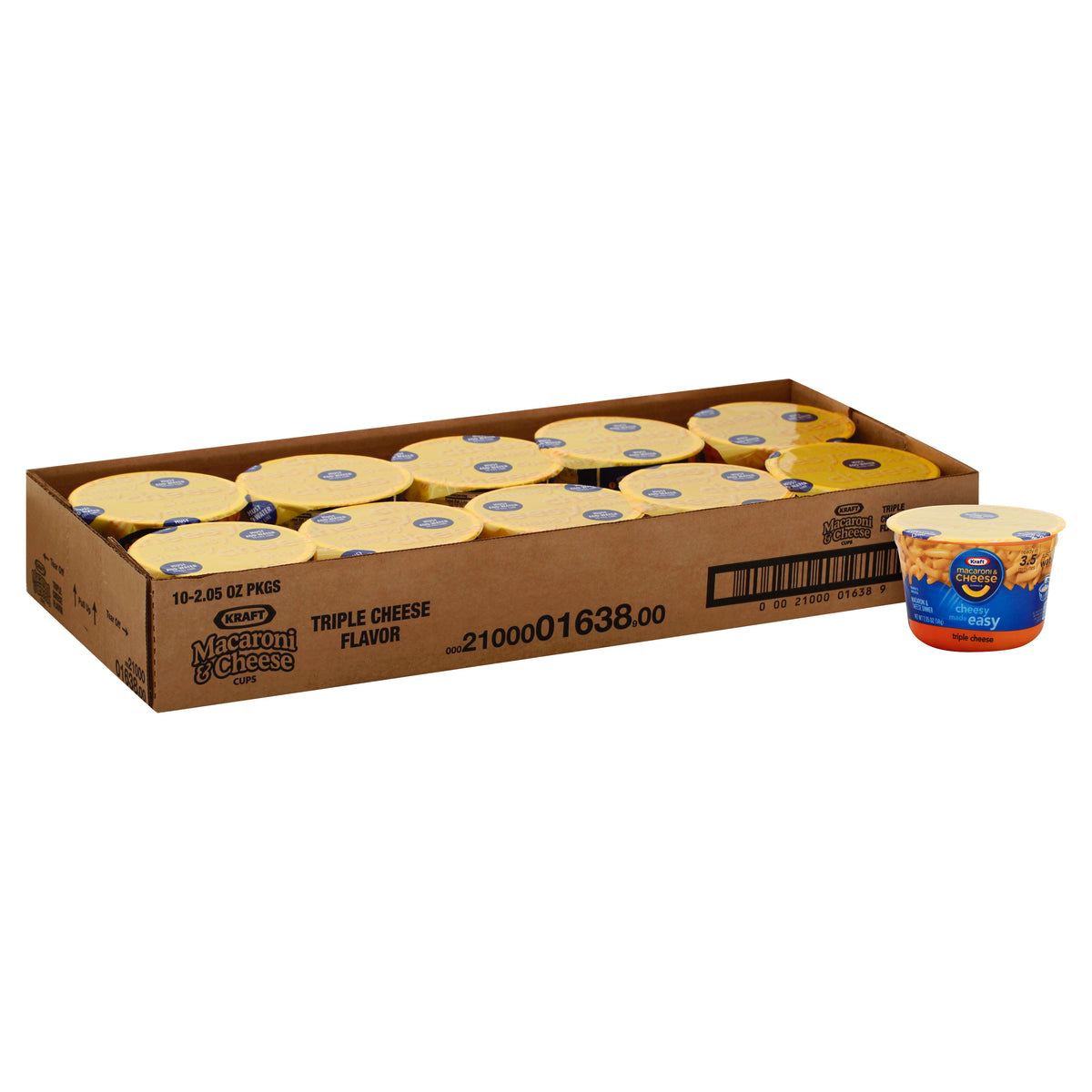 Entree Macaroni & Triple Cheese Single Serve Cup – Food Service Rewards
