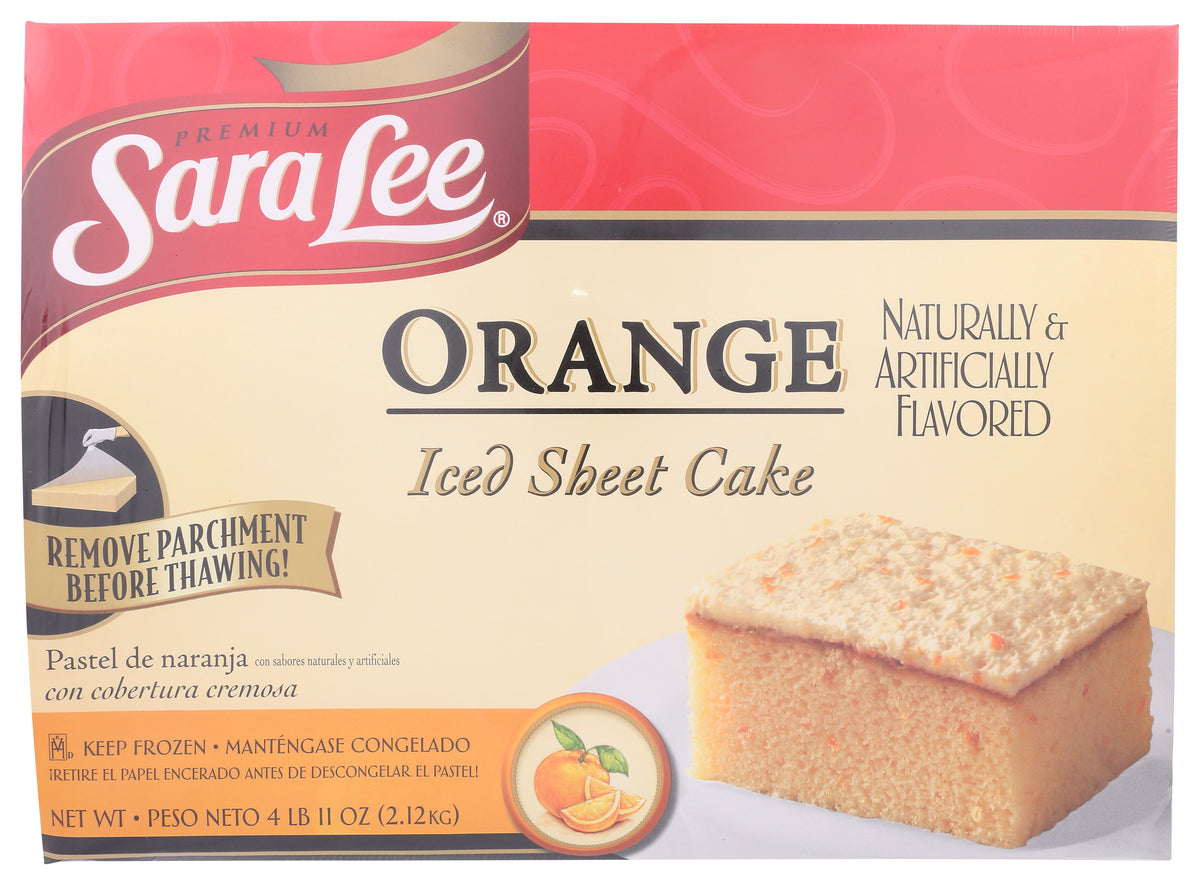 Cake Orange Sheet Iced 12x16" – Food Service Rewards