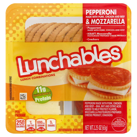 Lunchable Pepperoni Mozzarella – Food Service Rewards